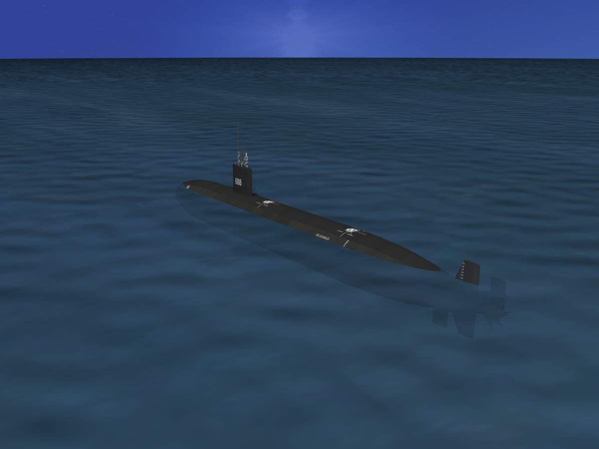 Los Angeles Class USS Los Angeles SSN-688 3D Model by Dreamscape Studios