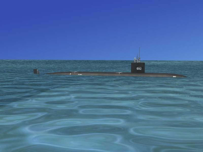 Los Angeles Class USS Omaha SSN-692 3D Model by Dreamscape Studios