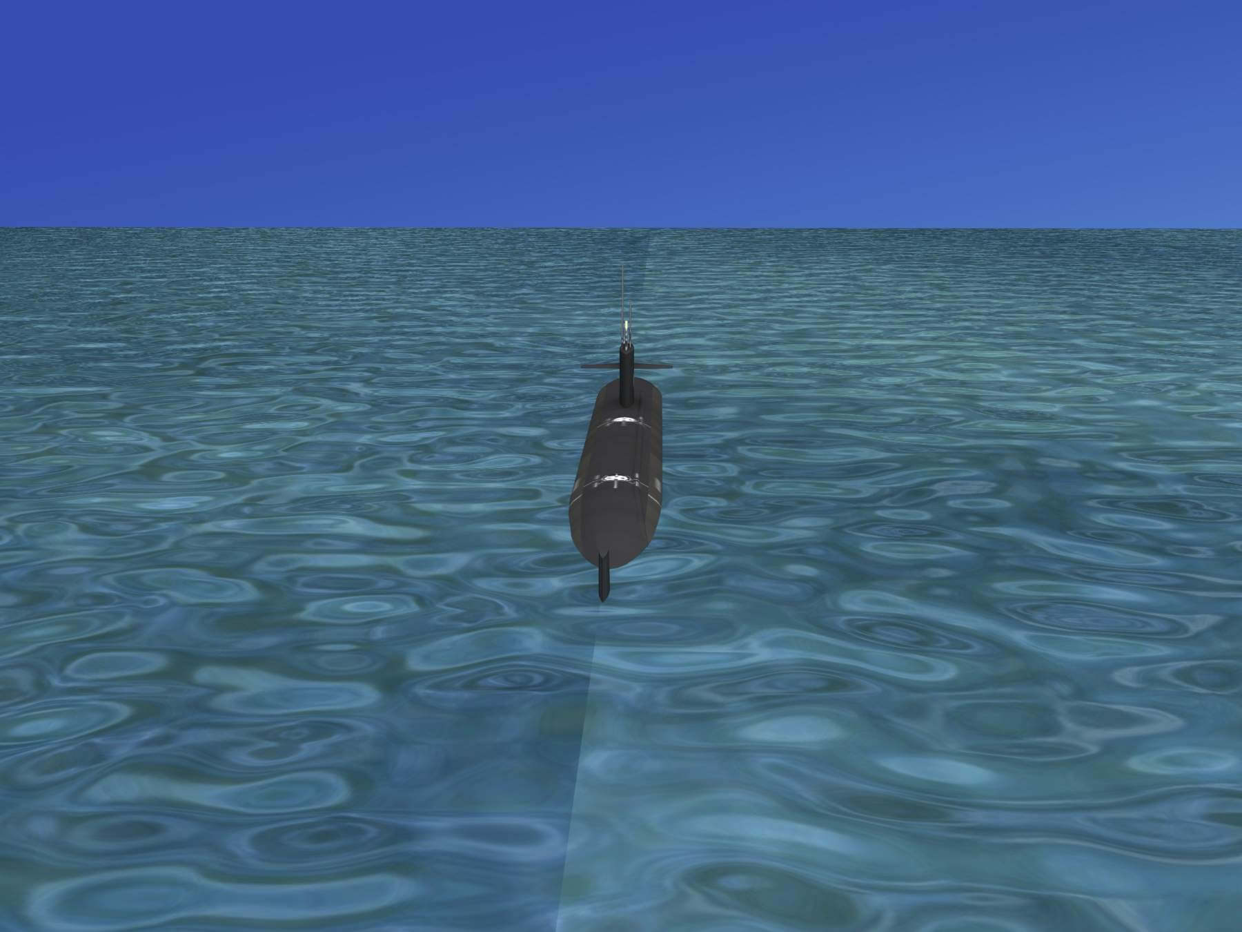 Los Angeles Class USS Phoenix SSN-702 3D Model by Dreamscape Studios