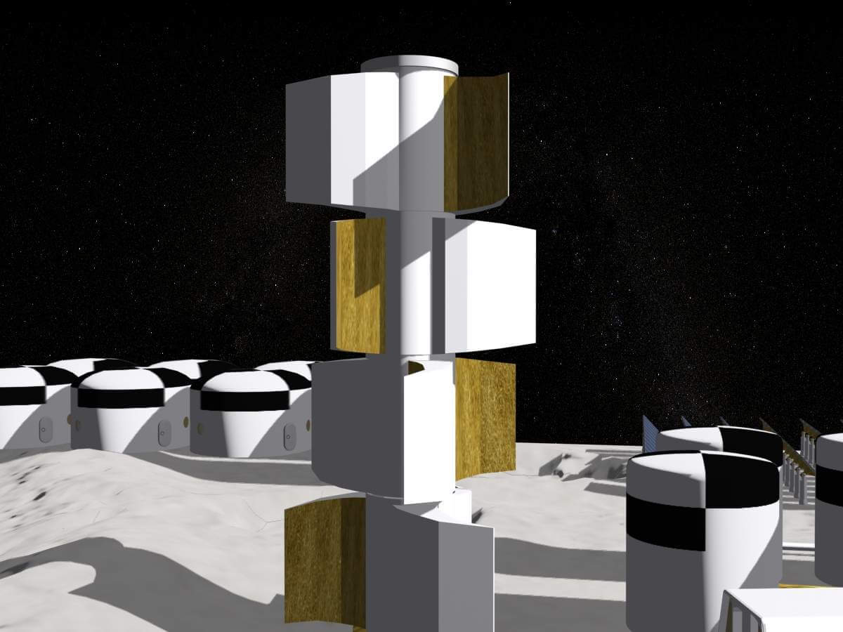 Lunar Colony - 3D Model by Dreamscape Studios