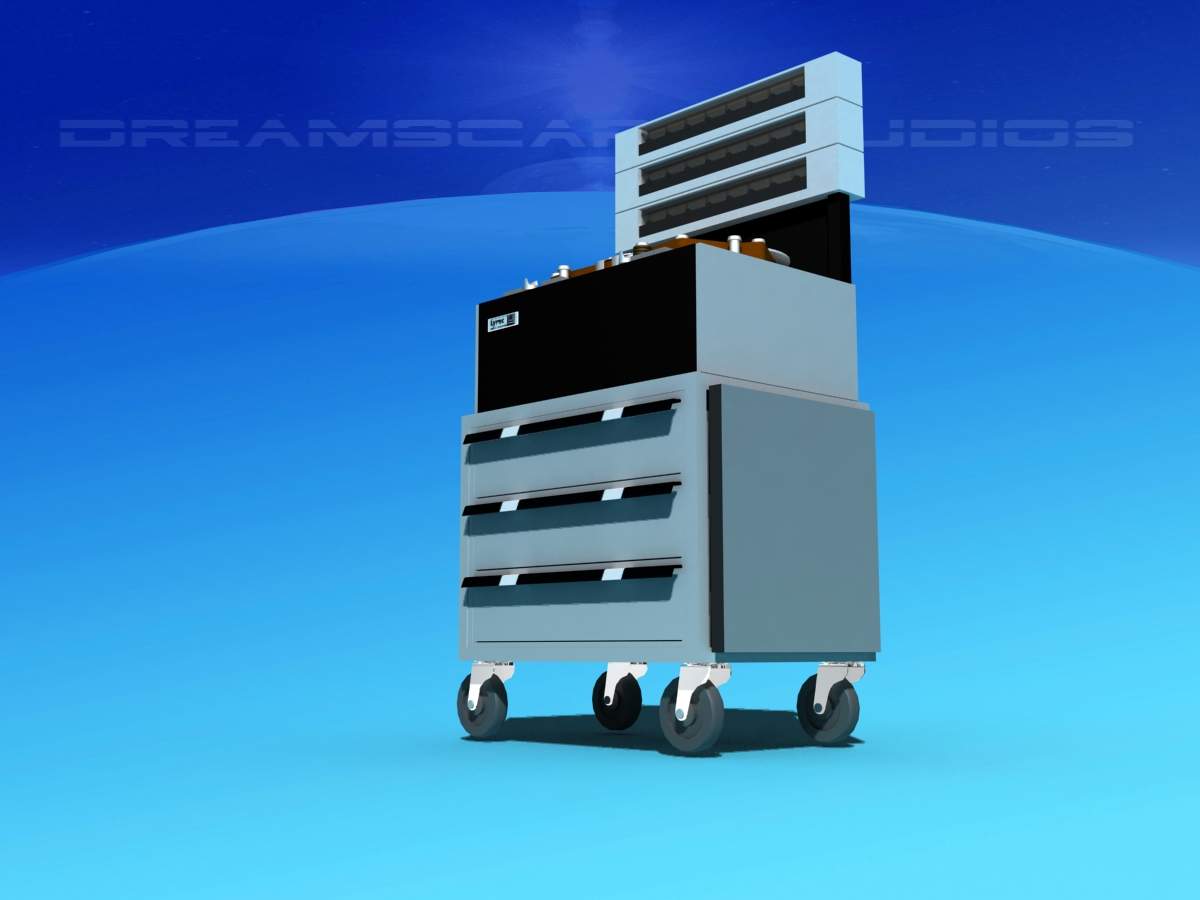 Lyrec TR532 Tape Recorder - 3D Model by Dreamscape Studios