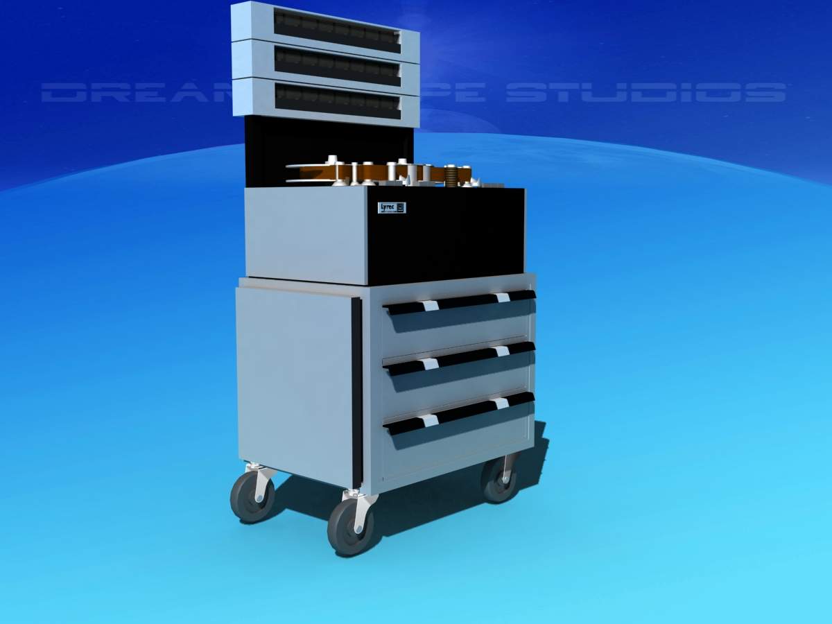 Lyrec TR532 Tape Recorder - 3D Model by Dreamscape Studios