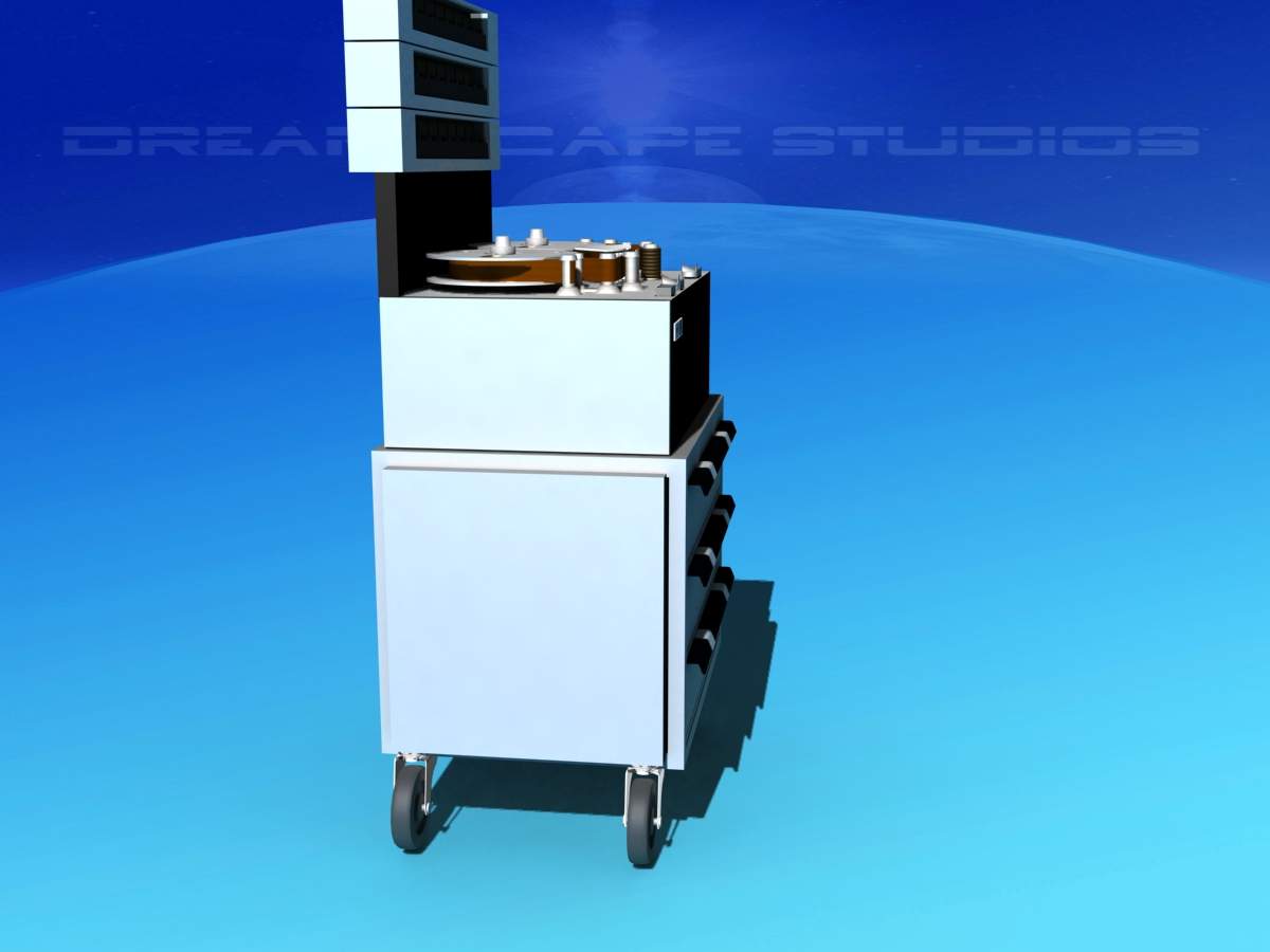 Lyrec TR532 Tape Recorder - 3D Model by Dreamscape Studios