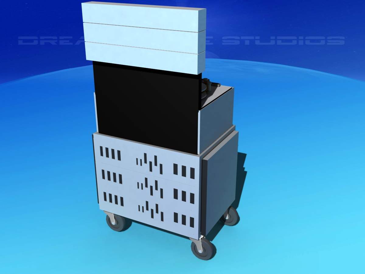 Lyrec TR532 Tape Recorder - 3D Model by Dreamscape Studios