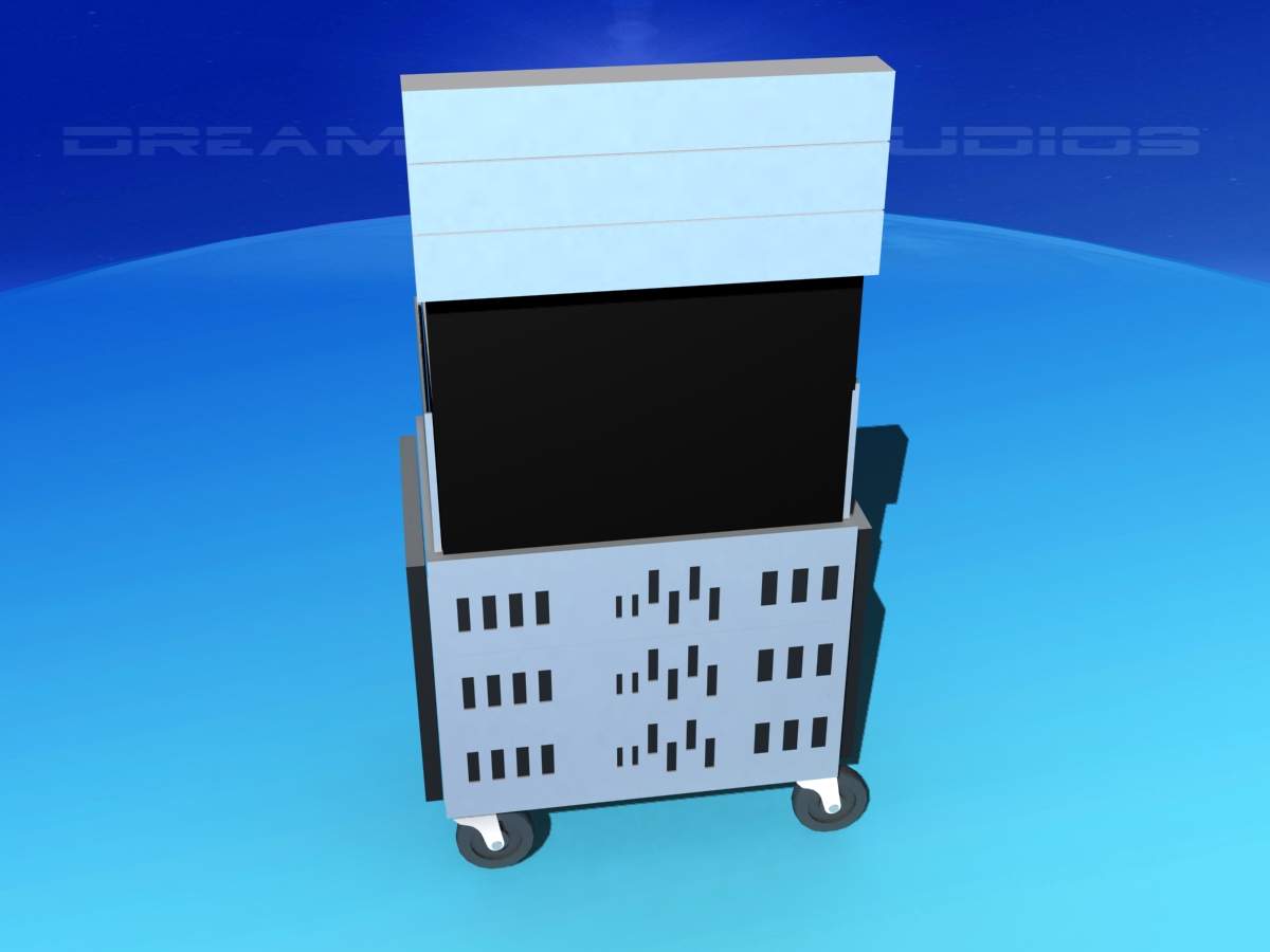 Lyrec TR532 Tape Recorder - 3D Model by Dreamscape Studios