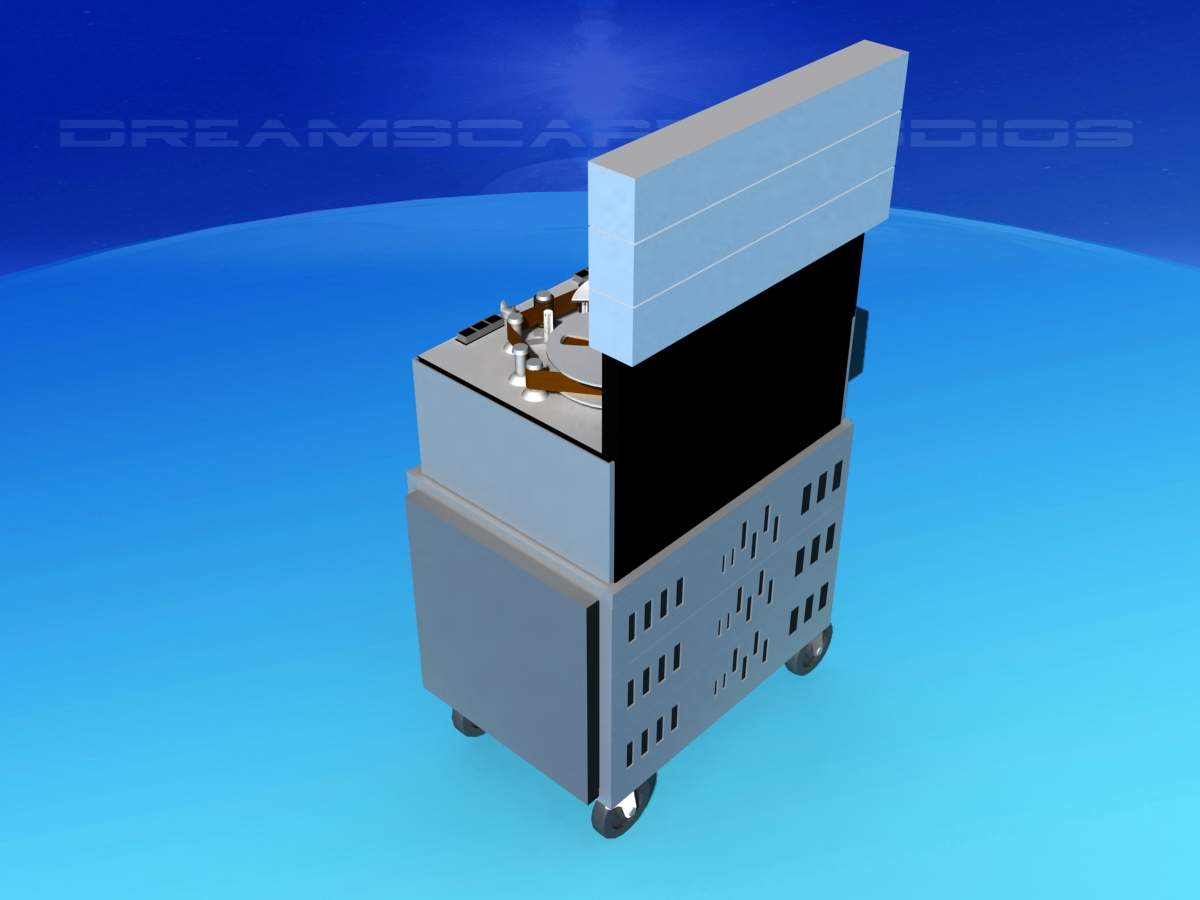 Lyrec TR532 Tape Recorder - 3D Model by Dreamscape Studios