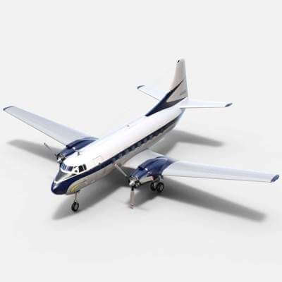 Martin 202 Executive - 3D Model by Dreamscape Studios