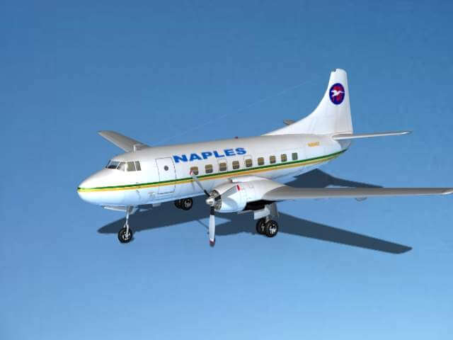 Martin 202 Naples - 3D Model by Dreamscape Studios