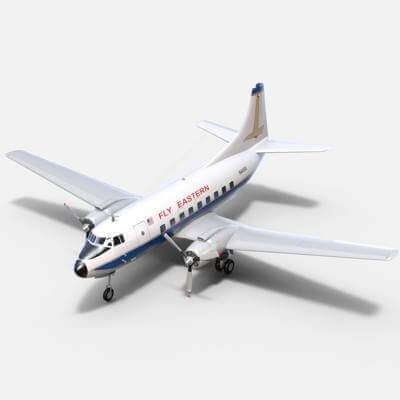 Martin 404 Eastern Airlines - 3D Model by Dreamscape Studios