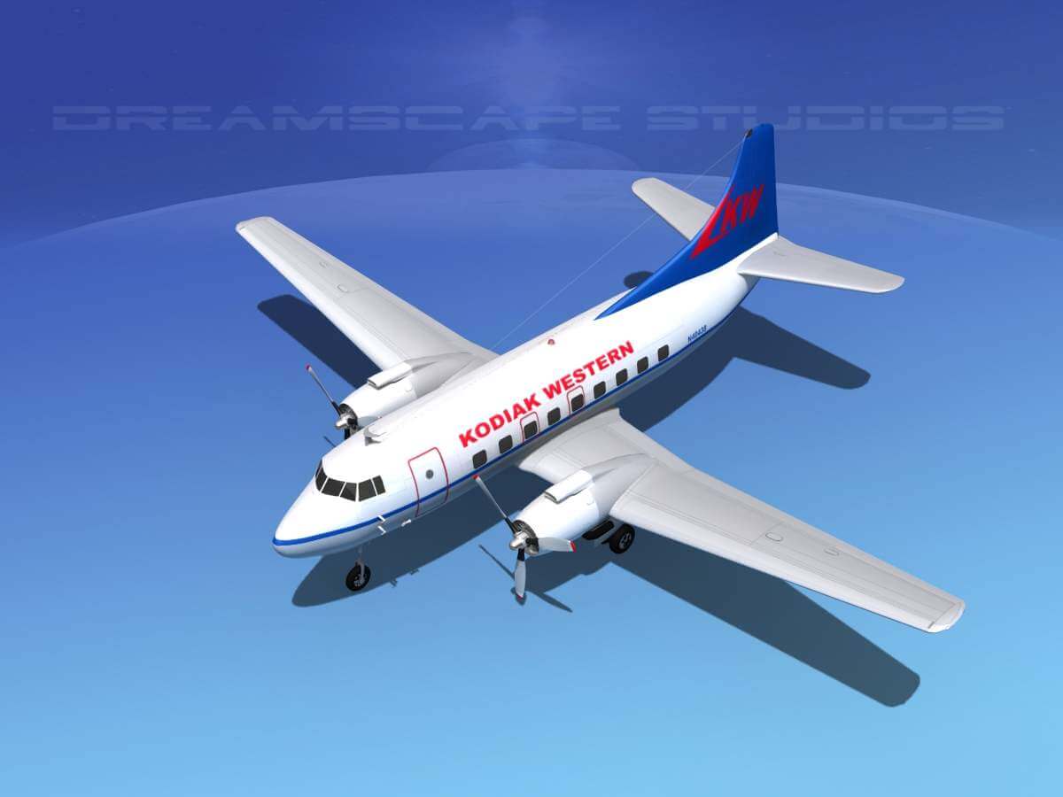 Martin 404 Kodiak - 3D Model by Dreamscape Studios