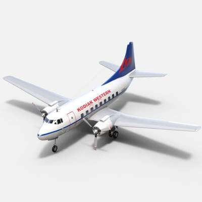 Martin 404 Kodiak - 3D Model by Dreamscape Studios