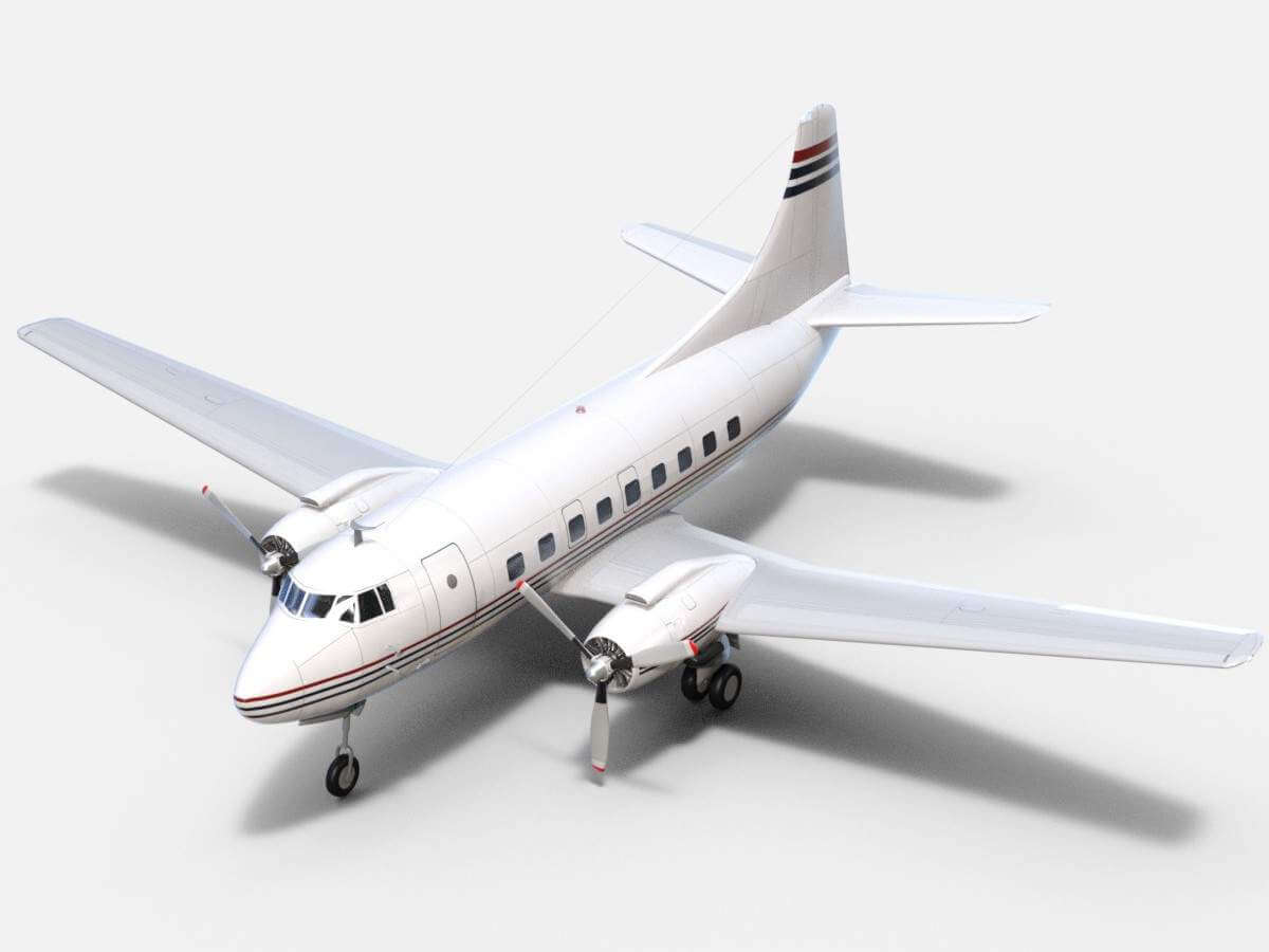 Martin 404 Private - 3D Model by Dreamscape Studios