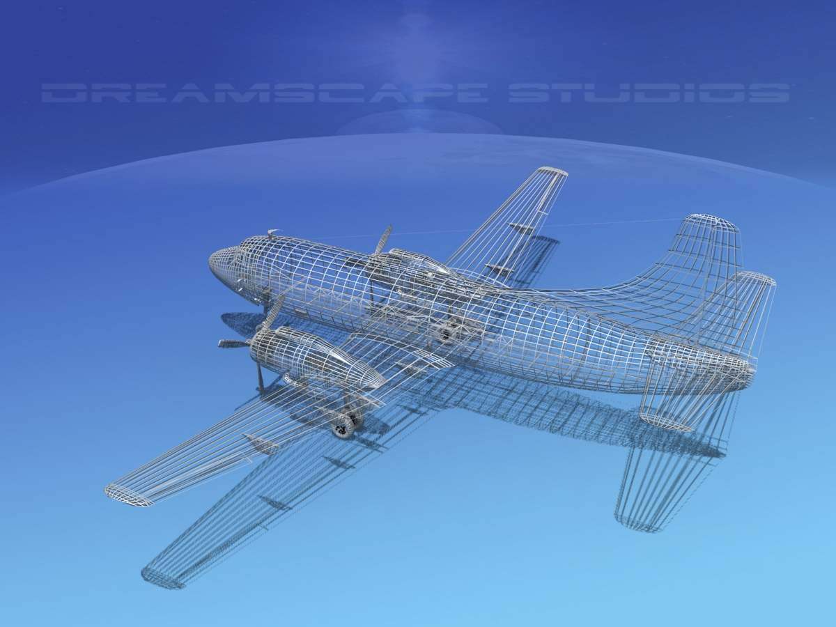 Martin 404 Southern Airways - 3D Model by Dreamscape Studios
