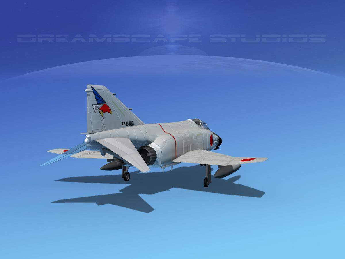 McDonnell Douglas F-4J Phantom II V18 JDF 3D Model by Dreamscape Studios