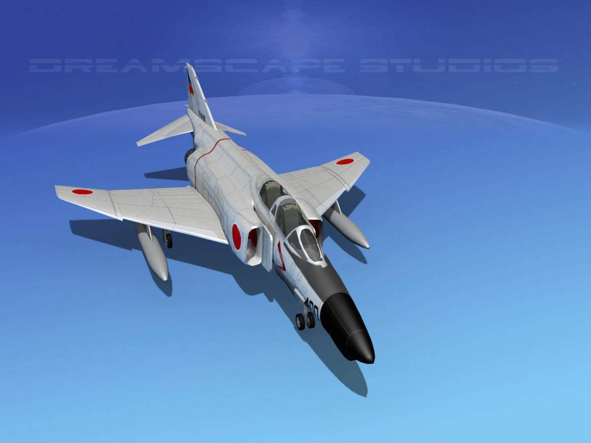 McDonnell Douglas F-4J Phantom II V18 JDF 3D Model by Dreamscape Studios