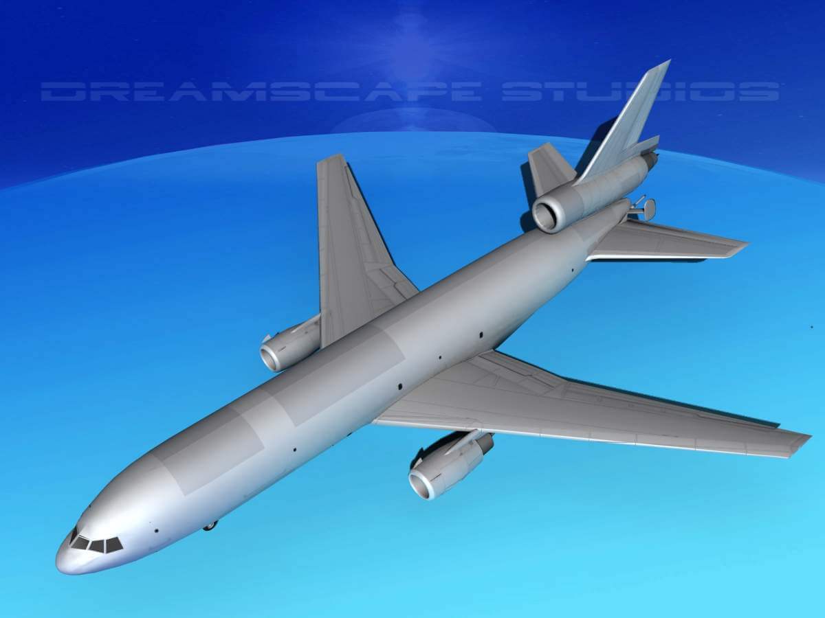 McDonnell Douglas KC-10 V00 3D Model by Dreamscape Studios