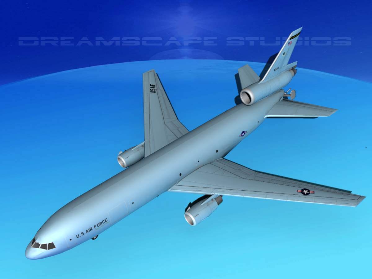 McDonnell Douglas KC-10 V05 USAF 3D Model by Dreamscape Studios