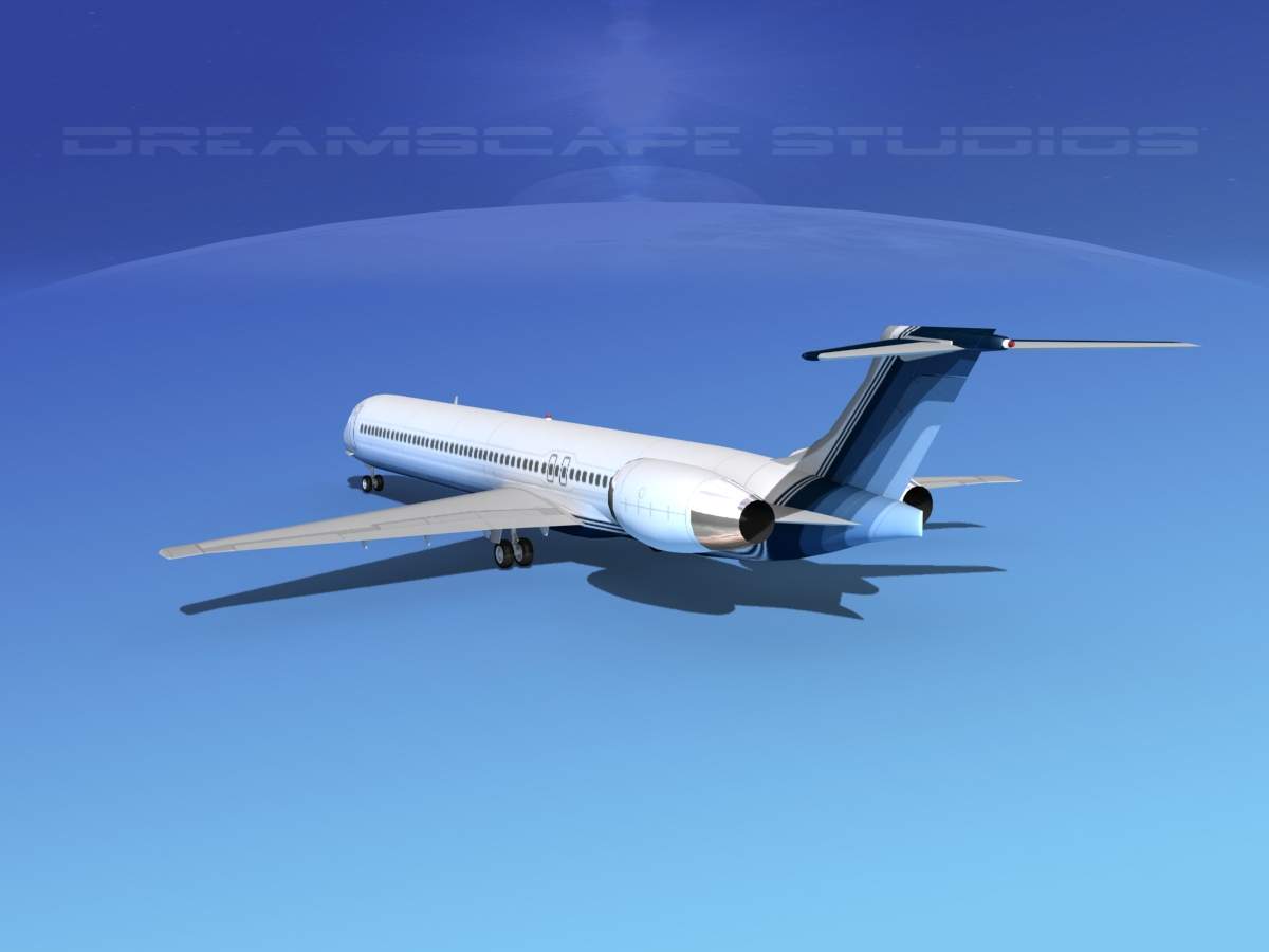 McDonnell Douglas MD-90 Corporate 3D Model by Dreamscape Studios