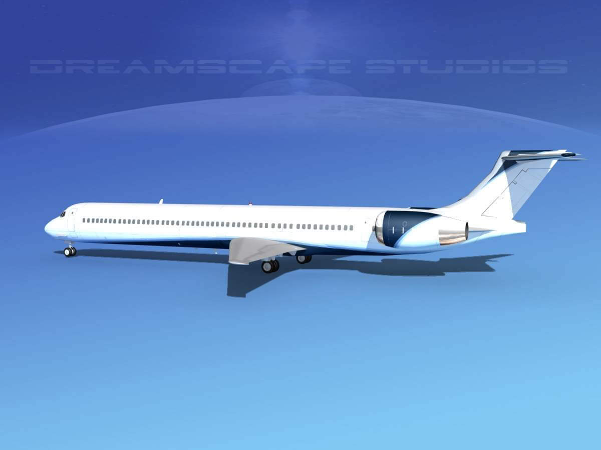 McDonnell Douglas MD-90 Corporate 3D Model by Dreamscape Studios