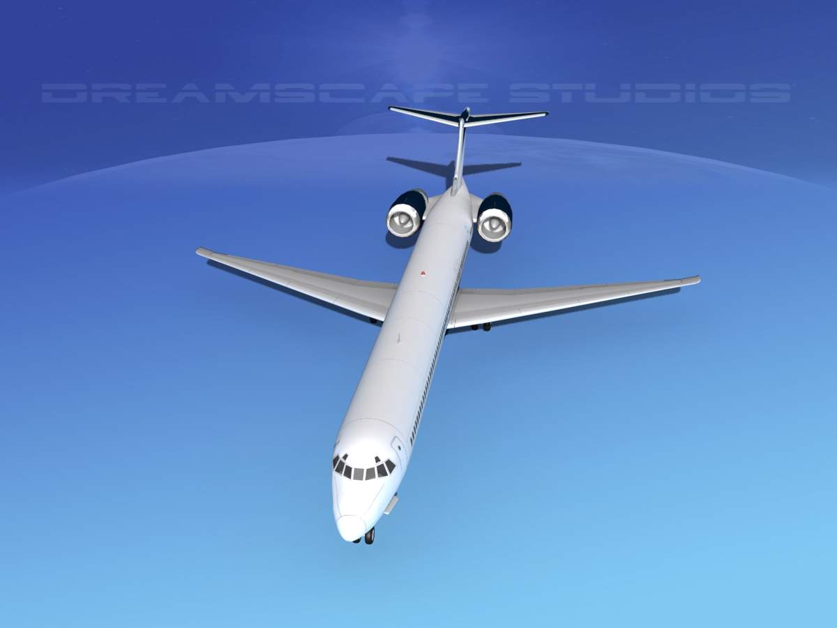 McDonnell Douglas MD-90 Corporate 3D Model by Dreamscape Studios