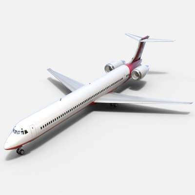 McDonnell Douglas MD-90 Corporate 3D Model by Dreamscape Studios