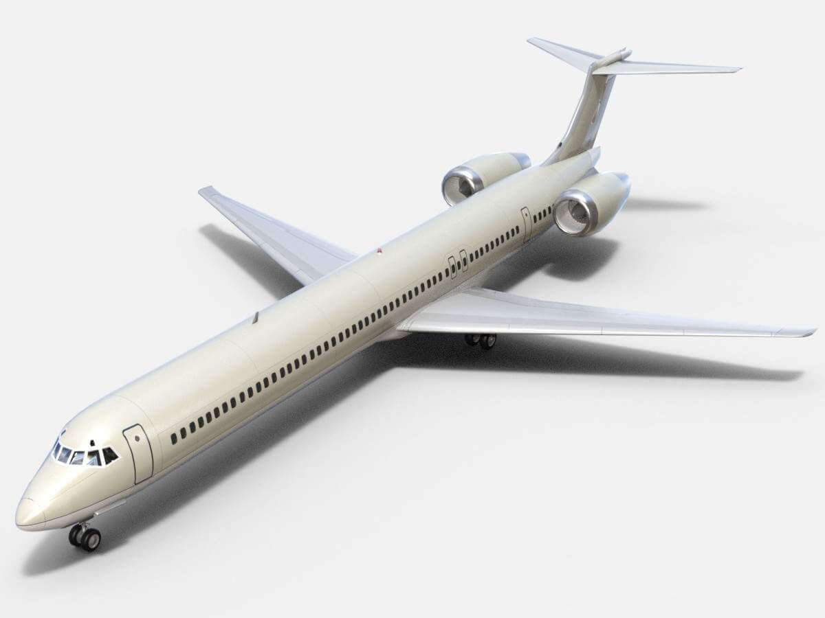 McDonnell Douglas MD-90 Corporate 3D Model by Dreamscape Studios