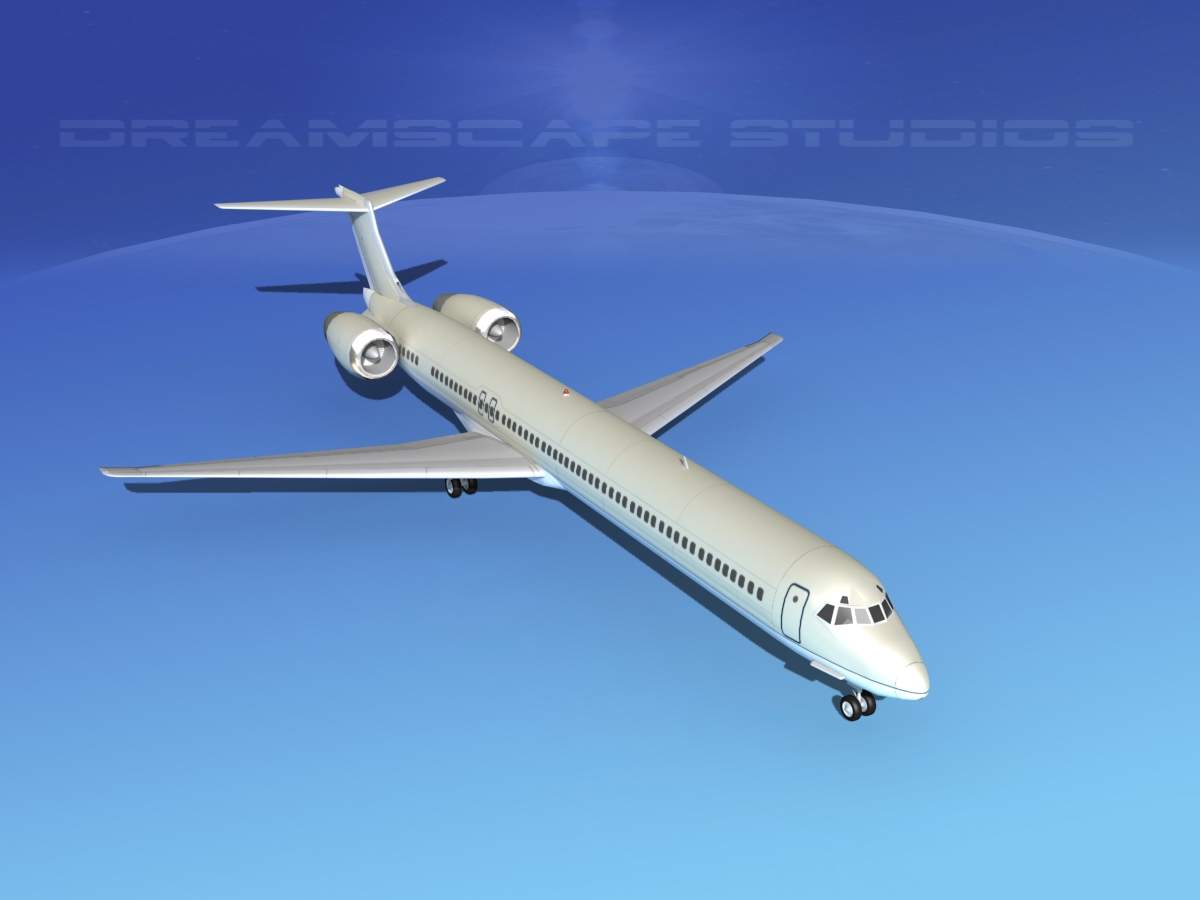 McDonnell Douglas MD-90 Corporate 3D Model by Dreamscape Studios