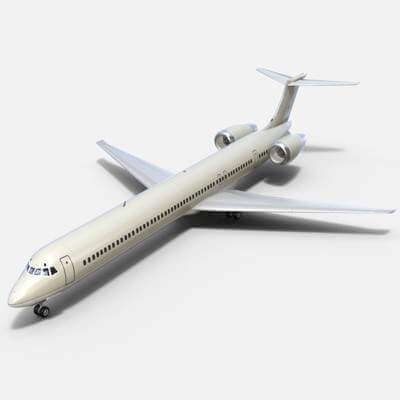 McDonnell Douglas MD-90 Corporate 3D Model by Dreamscape Studios
