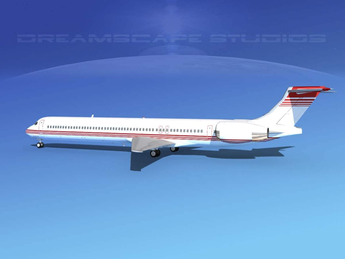 McDonnell Douglas MD-90 Corporate 3D Model by Dreamscape Studios