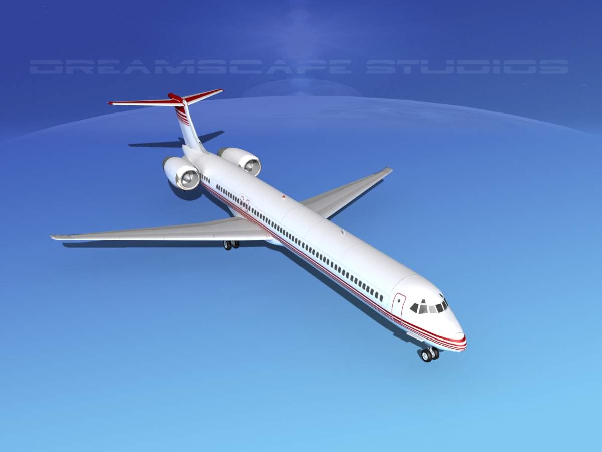McDonnell Douglas MD-90 Corporate 3D Model by Dreamscape Studios
