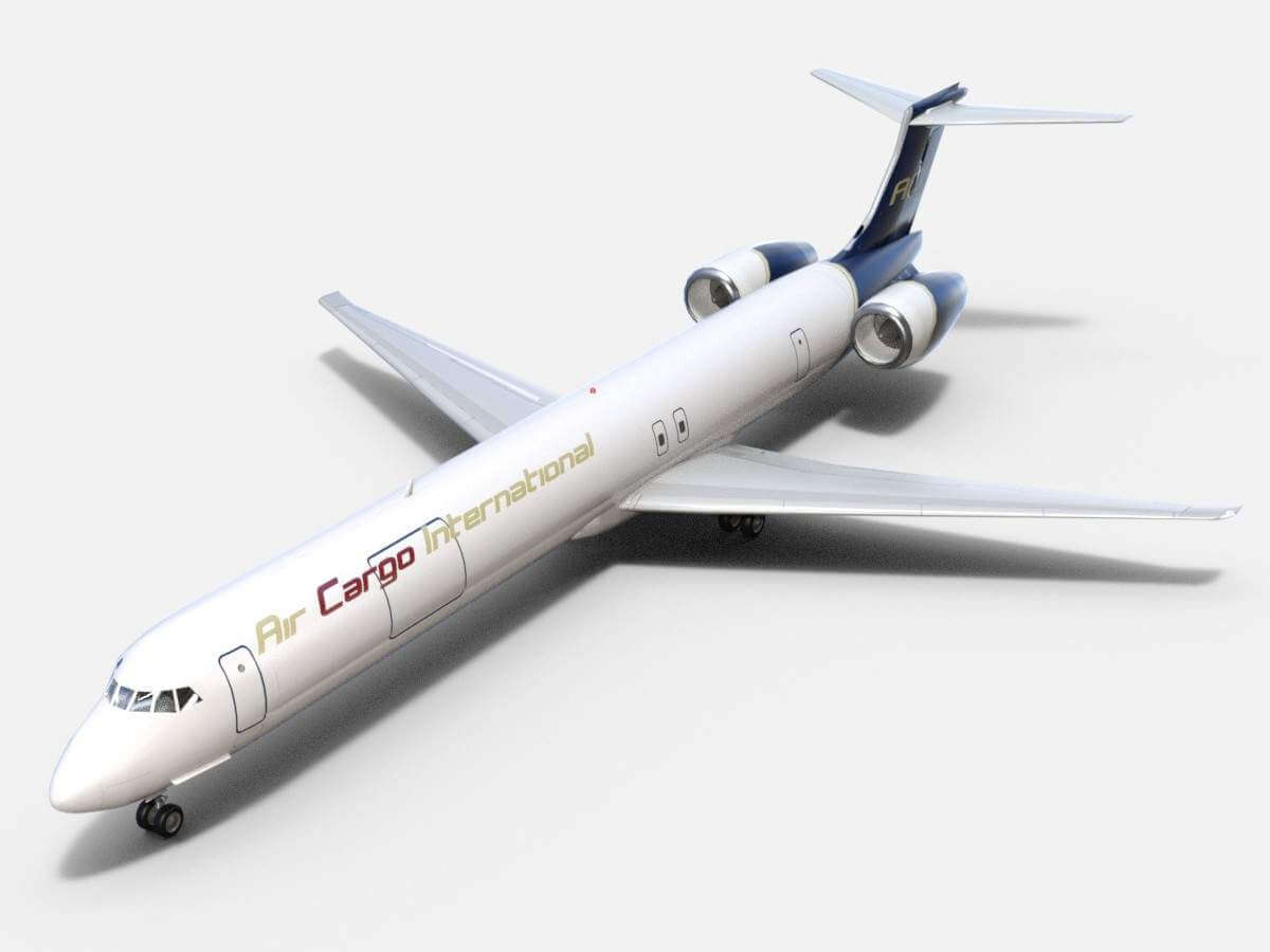 McDonnell Douglas MD80 Air Cargo Intl - 3D Model by Dreamscape Studios