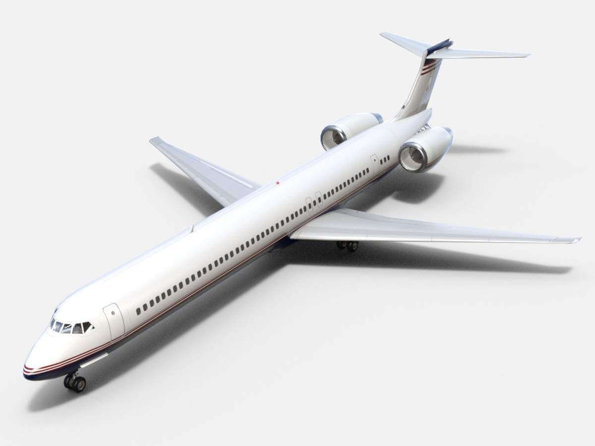 McDonnell Douglas MD80 Corporate - 3D Model by Dreamscape Studios
