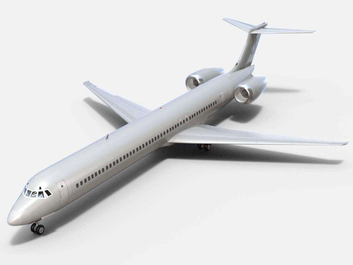 McDonnell Douglas MD83 MD Airlines - 3D Model by Dreamscape Studios