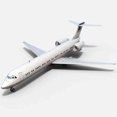 McDonnell Douglas MD87 Corporate - 3D Model by Dreamscape Studios