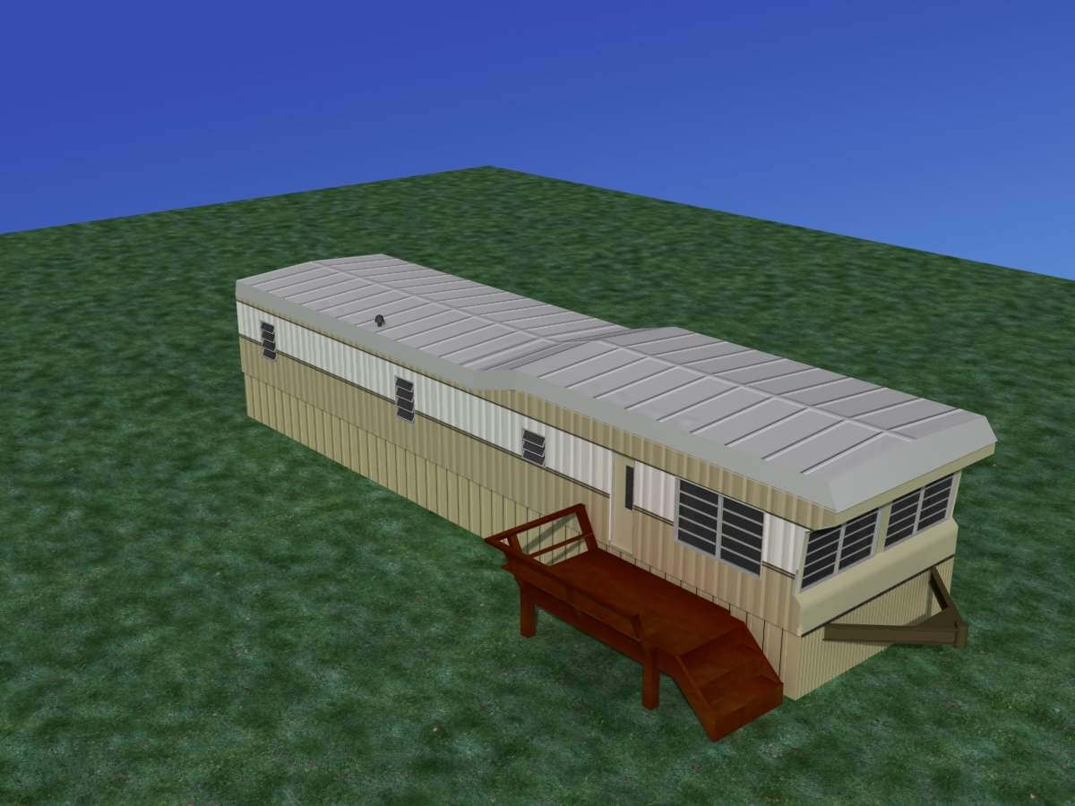 Mobile Home 3d Model Structure Diagram Mobile Home Free 3d M