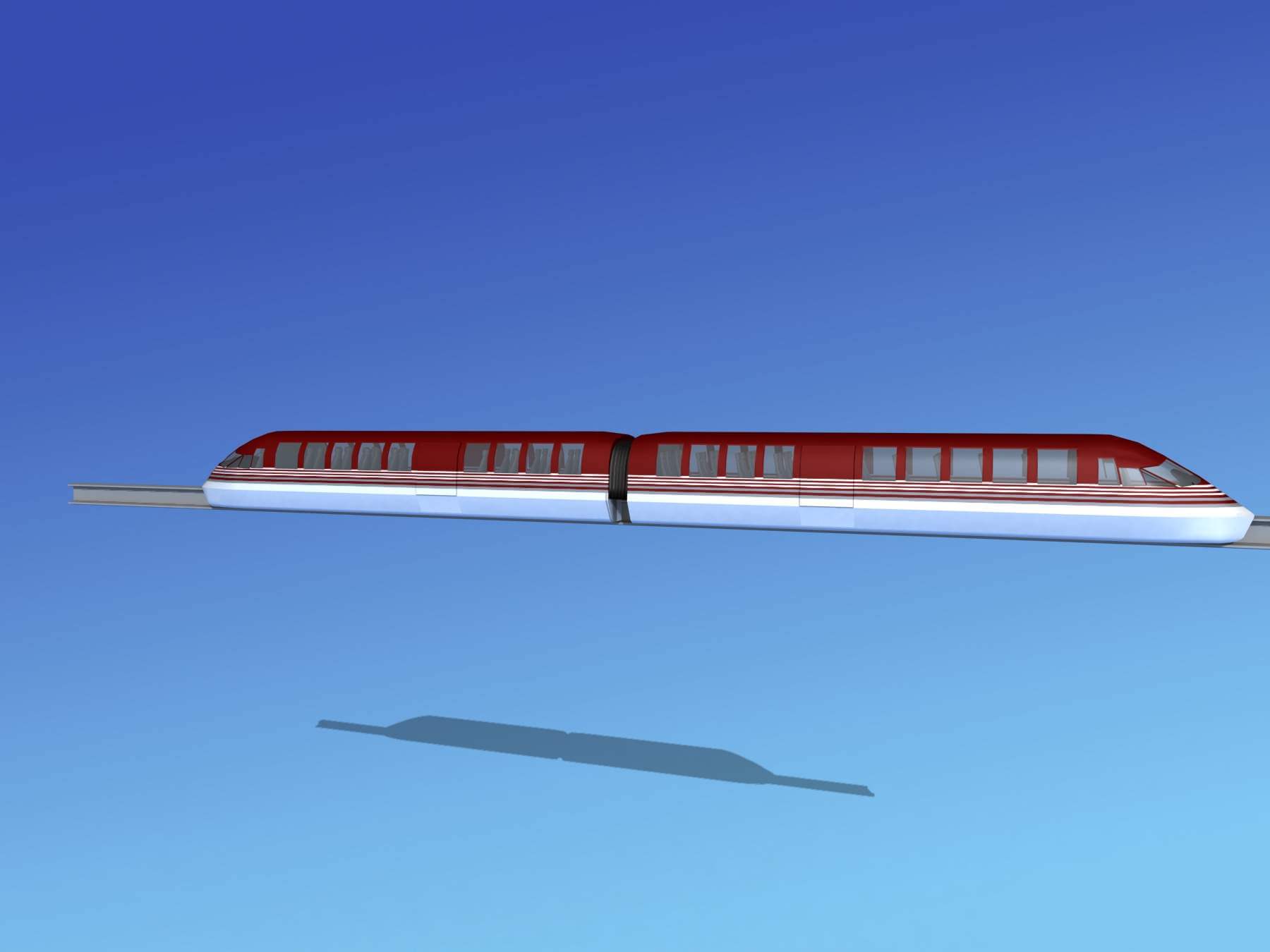 Monorail - 3D Model by Dreamscape Studios