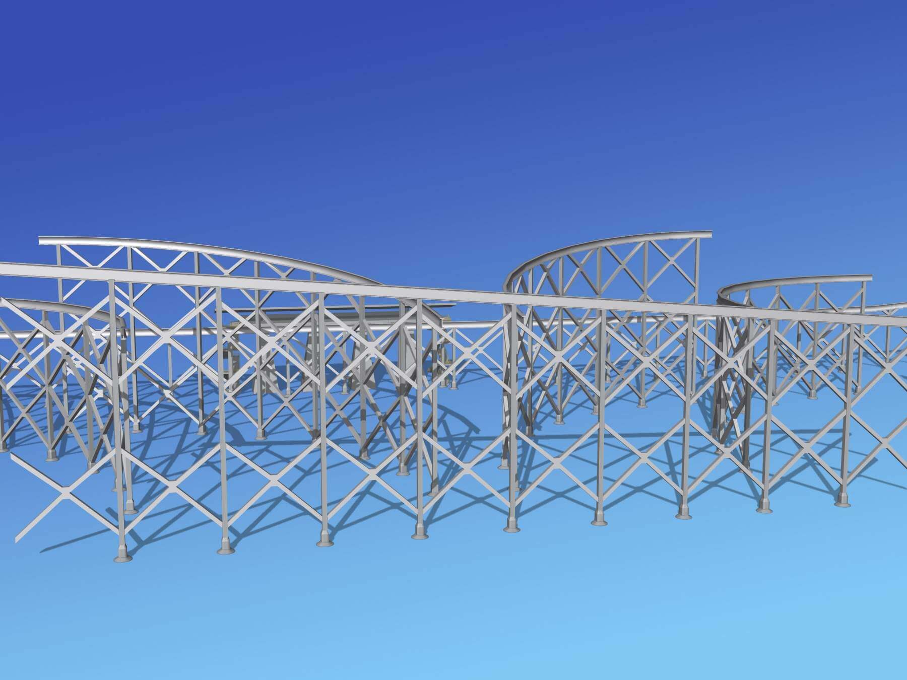 Monorail - 3D Model by Dreamscape Studios
