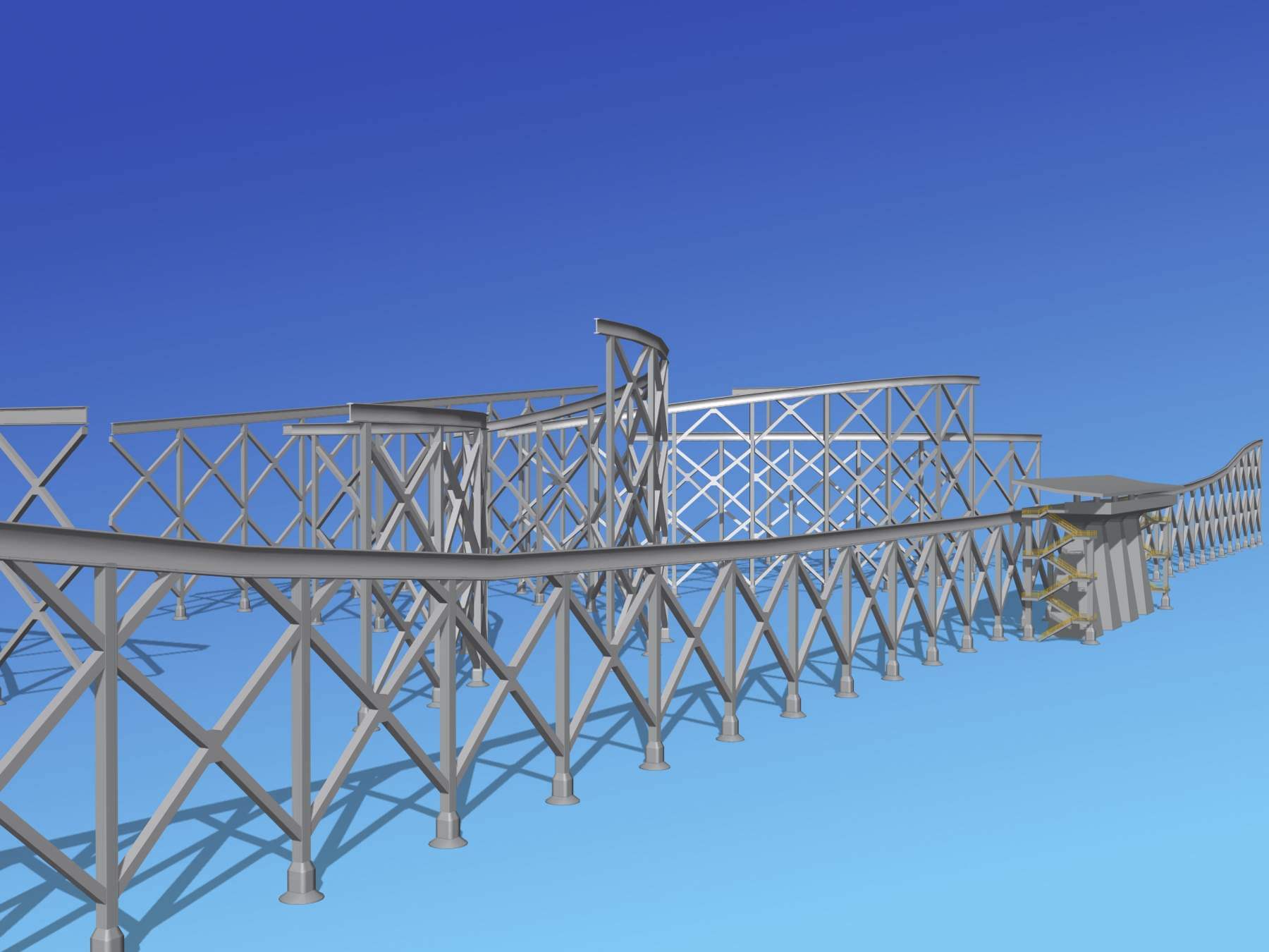Monorail - 3D Model by Dreamscape Studios