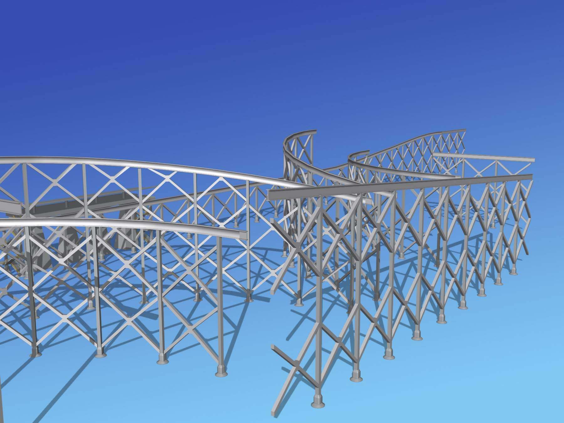 Monorail - 3D Model by Dreamscape Studios