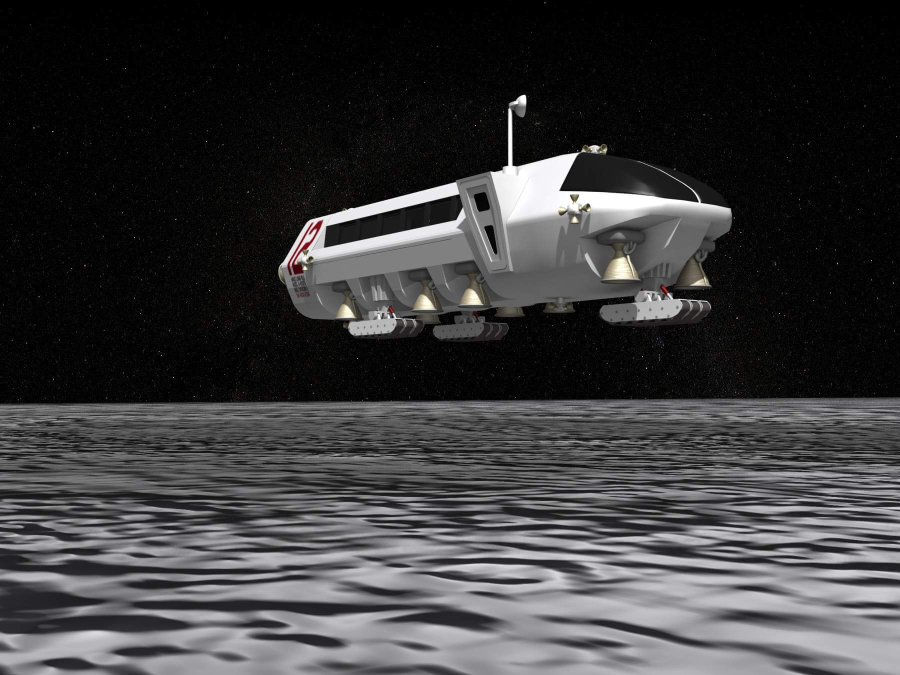 Moon Bus - 3D Model by Dreamscape Studios