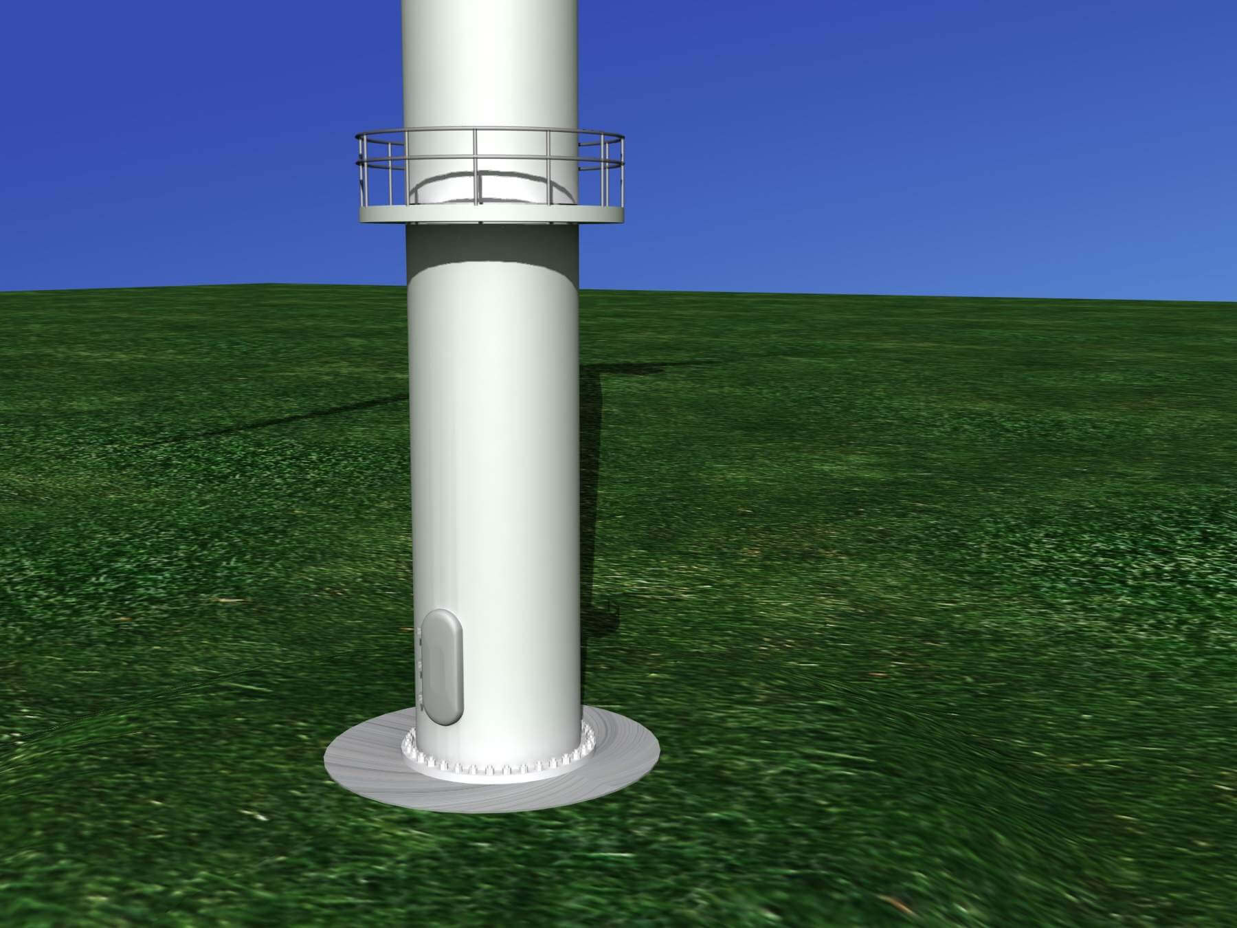 Nordex Wind Turbine - 3D Model by Dreamscape Studios