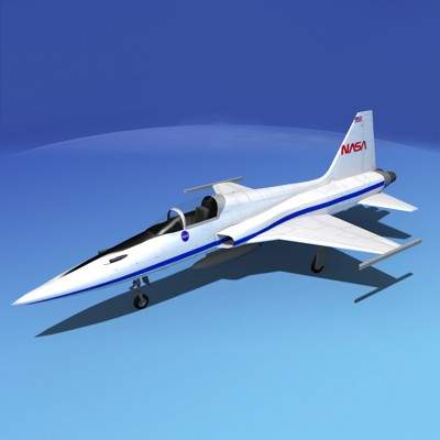 Northrop F-5E Tiger NASA 3D Model by Dreamscape Studios