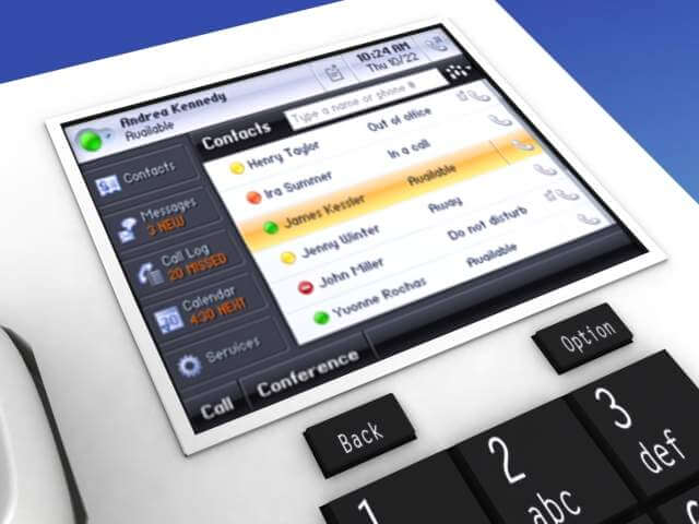 Office Phone (White) - 3D Model by Dreamscape Studios