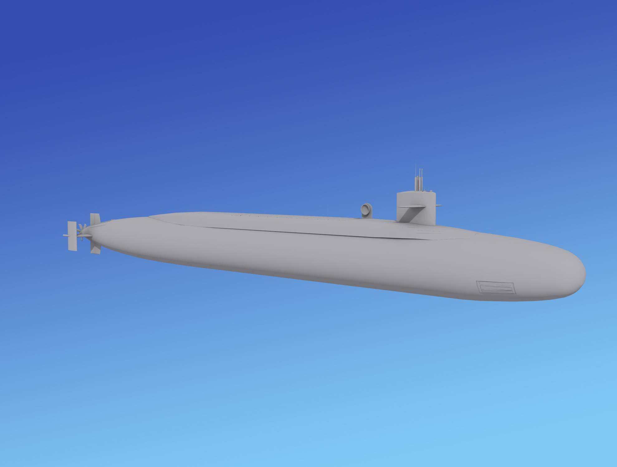 Ohio Class Ballistic Missile Submarine SSBN - 3D Model by Dreamscape ...