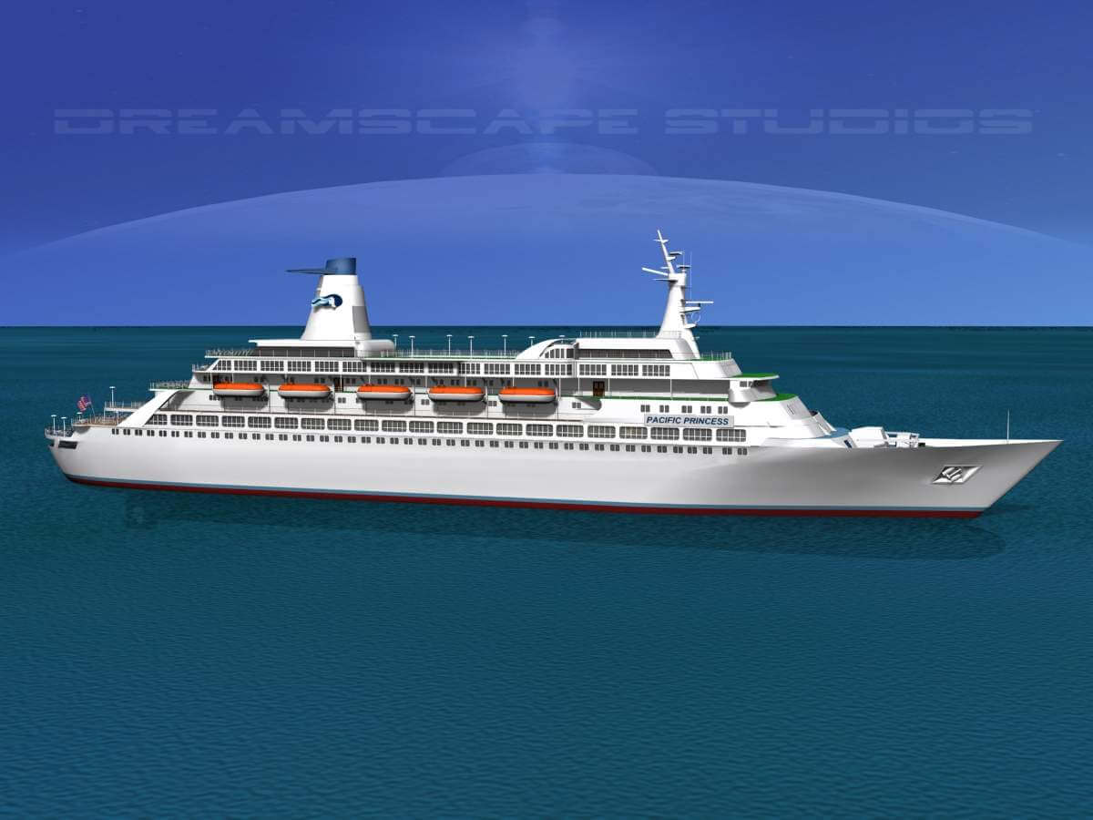 Pacific Princess - 3D Model by Dreamscape Studios