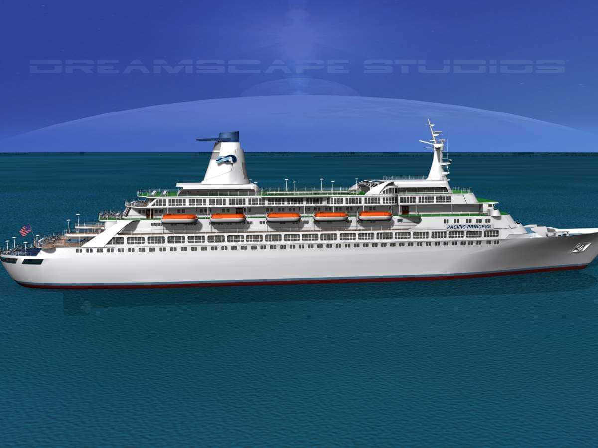 Pacific Princess - 3D Model by Dreamscape Studios