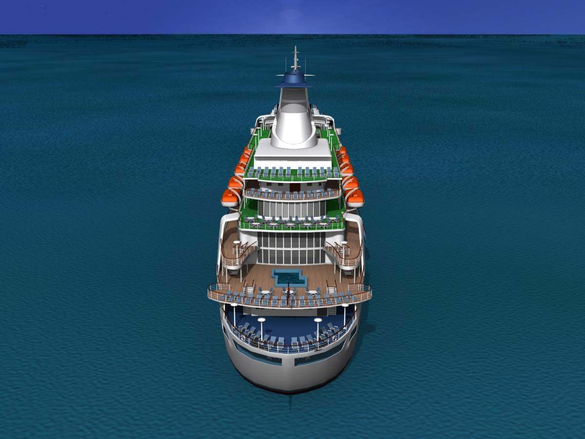 Pacific Princess - 3D Model by Dreamscape Studios