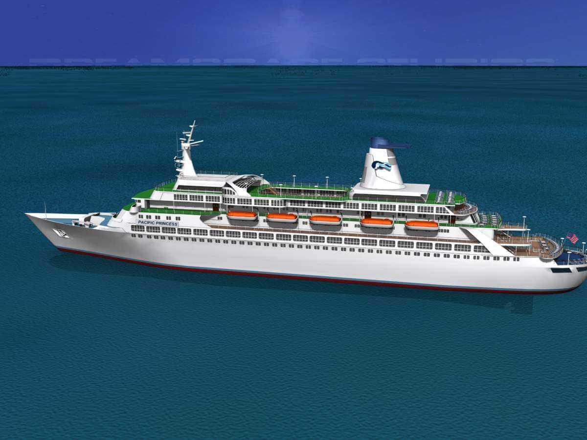 Pacific Princess - 3D Model by Dreamscape Studios