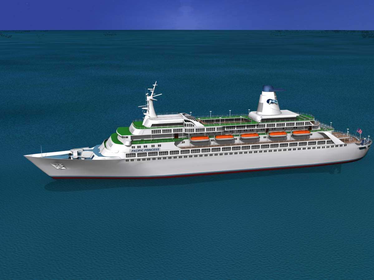 Pacific Princess - 3D Model by Dreamscape Studios