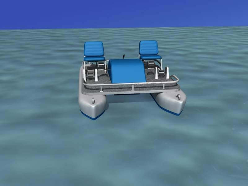 Paddle Boat - 3D Model by Dreamscape Studios